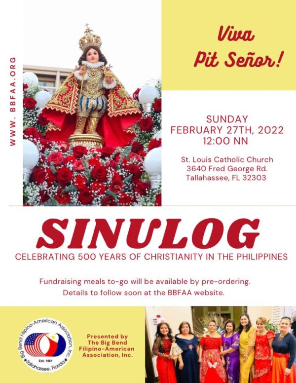 Sinulog Flyer – Big Bend Filipino American Association